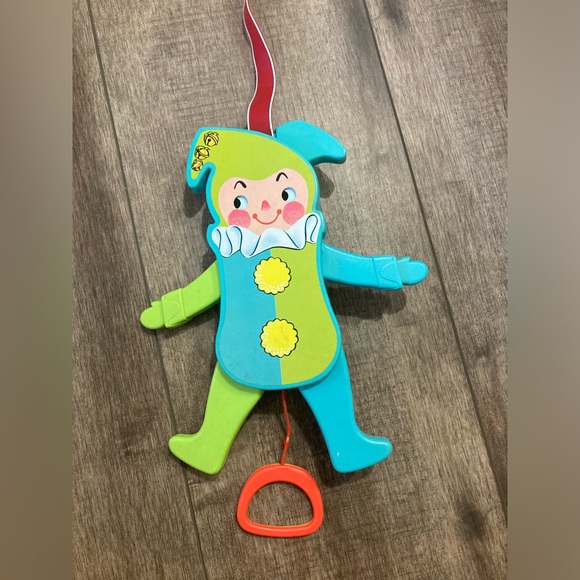 Fisher-Price | Toys | Vintage Fisher Price Jolly Jumping Jack Toy ...